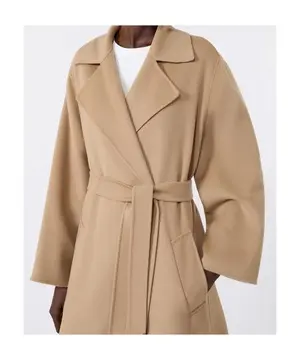 Max Mara Wkdoperoso Belted Coat