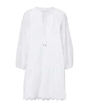Heidi Klein Rhode Island Broderie Anglaise Minidress - White