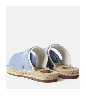 Chloé Logo Espadrille Sandals