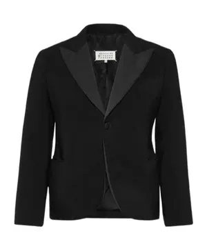 MAISON MARGIELA Wool Blazer - Black