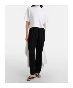 Alaïa Jersey Straight Pants