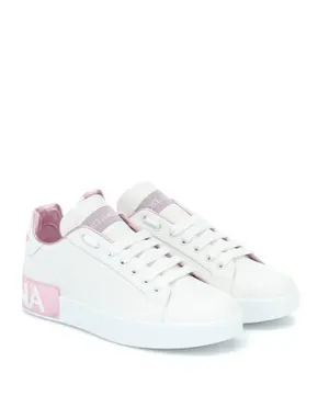 Dolce & Gabbana Portofino Leather Sneakers