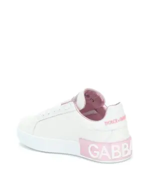 Dolce & Gabbana Portofino Leather Sneakers