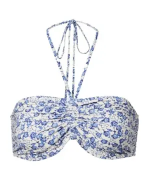 Isabel Marant Étoile Salmage Floral Bikini Top