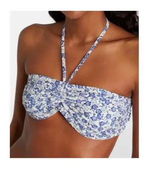 Isabel Marant Étoile Salmage Floral Bikini Top