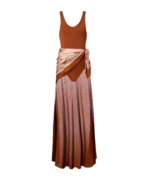 Zimmermann Aster Silk-trimmed Maxi Dress