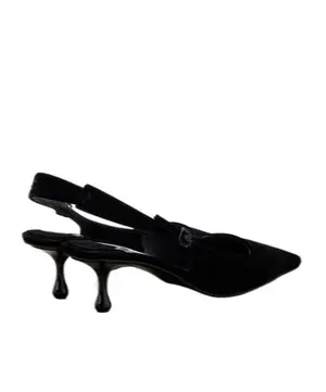 JIMMY CHOO Velvet Slingback Pumps