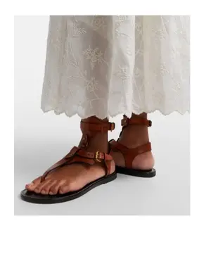 Isabel Marant Étoile Leather Thong Sandals
