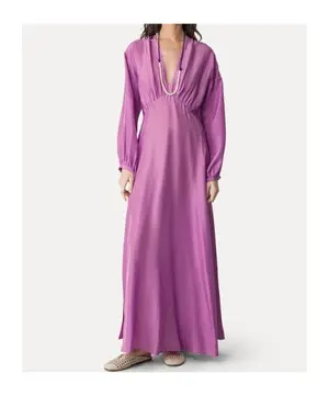 FORTE_FORTE V-neck Dress
