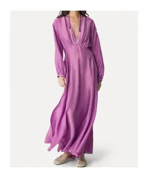 FORTE_FORTE V-neck Dress