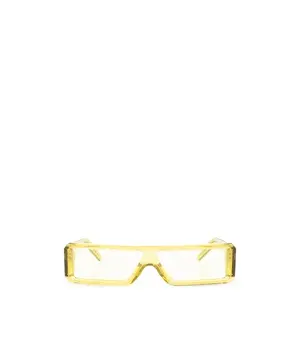 Rick Owens Rectangular Frame Sunglasses - White