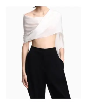 Emporio Armani Single Sleeved Stole Scarf