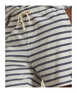 Polo Ralph Lauren Striped-pattern Drawstring Shorts