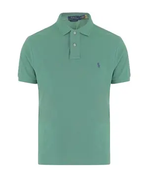 Polo Ralph Lauren Logo-embroidered Straight Hem Polo Shirt