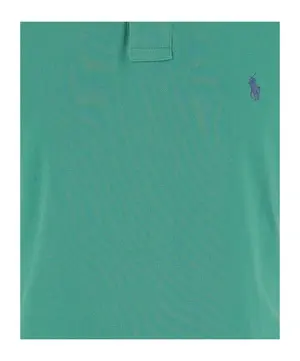 Polo Ralph Lauren Logo-embroidered Straight Hem Polo Shirt