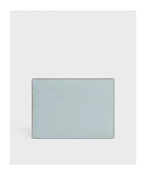 Celine Card Holder Triomphe In Shiny Calfskin