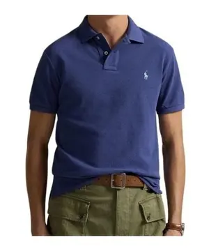 Polo Ralph Lauren Logo-embroidered Straight Hem Polo Shirt