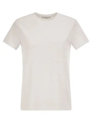 Max Mara Papaia Cotton Jersey T-shirt - White