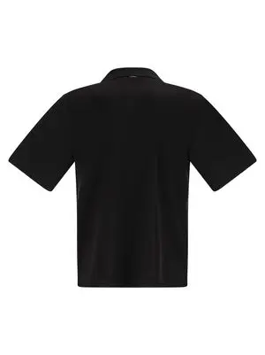 Herno Cotton Jersey Shirt With Chest Pocket