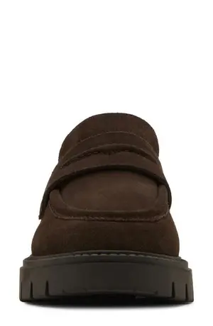 Blondo Kisha Waterproof Penny Loafer - Java Suede