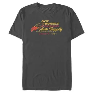 HOT WHEELS Auto Supply Vintage Logo Short Sleeve Graphic T-shirt