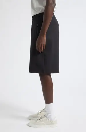 Moncler Cotton Blend Interlock Shorts