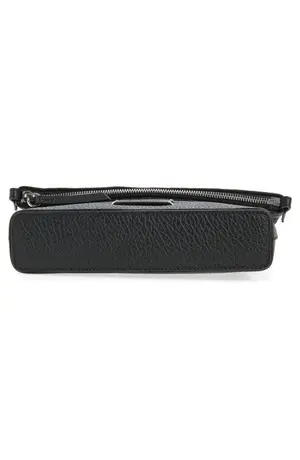 MAISON MARGIELA 5ac Hobo Bag In Canvas And Leather