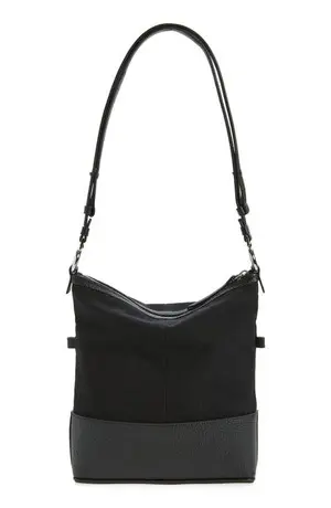 MAISON MARGIELA 5ac Hobo Bag In Canvas And Leather