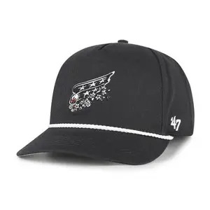 '47 Washington Capitals Cherry Blossom Rope Hitch Adjustable Hat - Charcoal