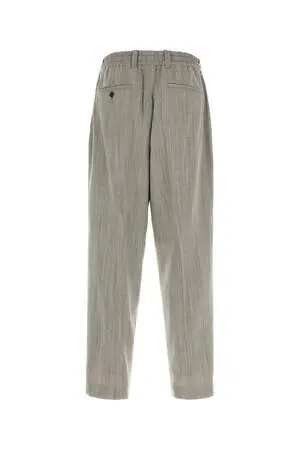 GOLDEN GOOSE Cappuccino Wool Blend Trousers