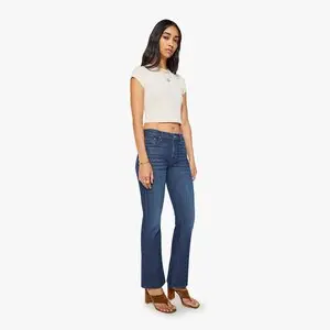 MOTHER The Weekender Flare Jeans - Blue