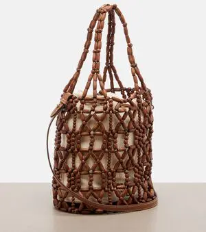 Miu Miu Beaded Bucket Bag