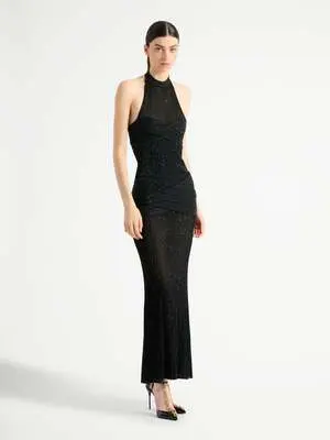 Balmain Long Halterneck Dress