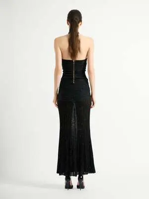 Balmain Long Halterneck Dress