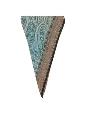 PIERRE-LOUIS MASCIA Scarf Silk 100% "aloeuw