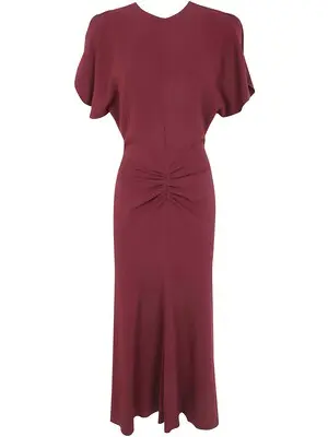 Victoria Beckham Dress Midi "bela - Red