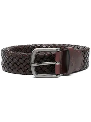 Hugo Boss Woven Leather Belt