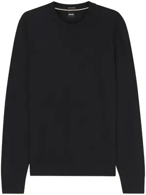 Hugo Boss Regular Fit Sweater - Black