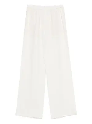FORTE_FORTE Linen Trousers - White
