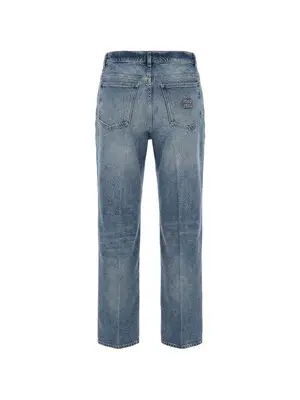 Miu Miu Denim Cotton Jeans - Blue