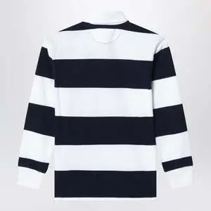 Polo Ralph Lauren White/navy Striped Polo Shirt
