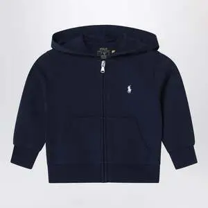 Polo Ralph Lauren Navy Zip-up Sweatshirt - Blue