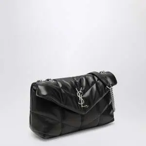 Saint Laurent Loulou Mini Puffer Bag In Quilted Lambskin