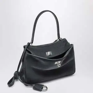 Balenciaga Rodeo Small Bag In Calf Leather - Grey