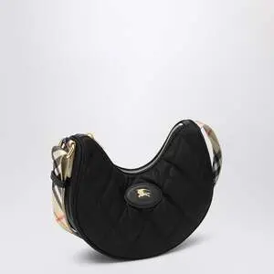 Burberry Horseshoe Shoulder Bag - Black