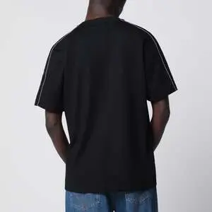 Burberry Cotton T-shirt With Check Trim