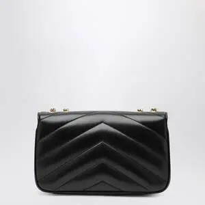 Saint Laurent Loulou Leather Crossbody Bag With Chain Strap