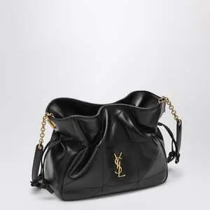 Saint Laurent Jamie Pouch In Lambskin Leather - Black