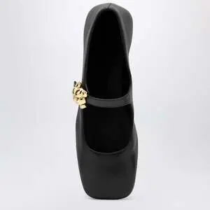 Bottega Veneta Charlotte Mary-jane Ballet Flats - Black