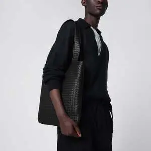 Bottega Veneta Veneto Tote Bag In Lambskin Leather - Brown